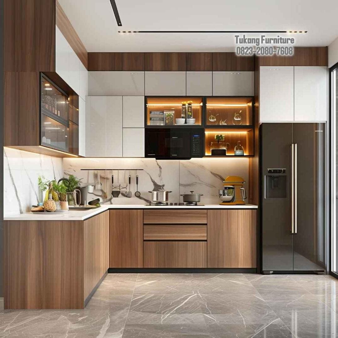 Rekomendasi Kitchen Set Minimalis Dapur Scandinavian - Profesor Furniture