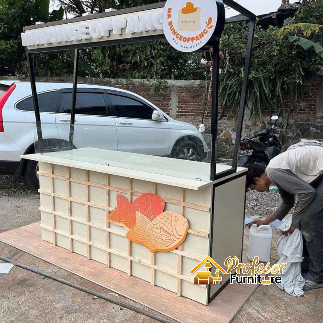 Jasa Buat Booth Jualan di Cimanggis Depok Desain Minimalis - Profesor ...